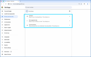 Web Browser Privacy Settings - The NAI: Network Advertising Initiative