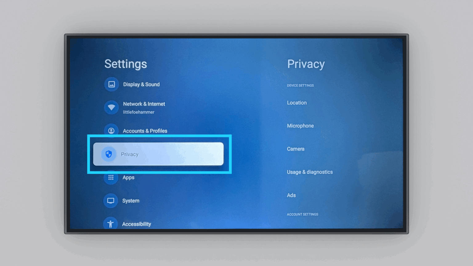 Advertising Privacy Settings on TVs & Streaming Devices - The NAI ...