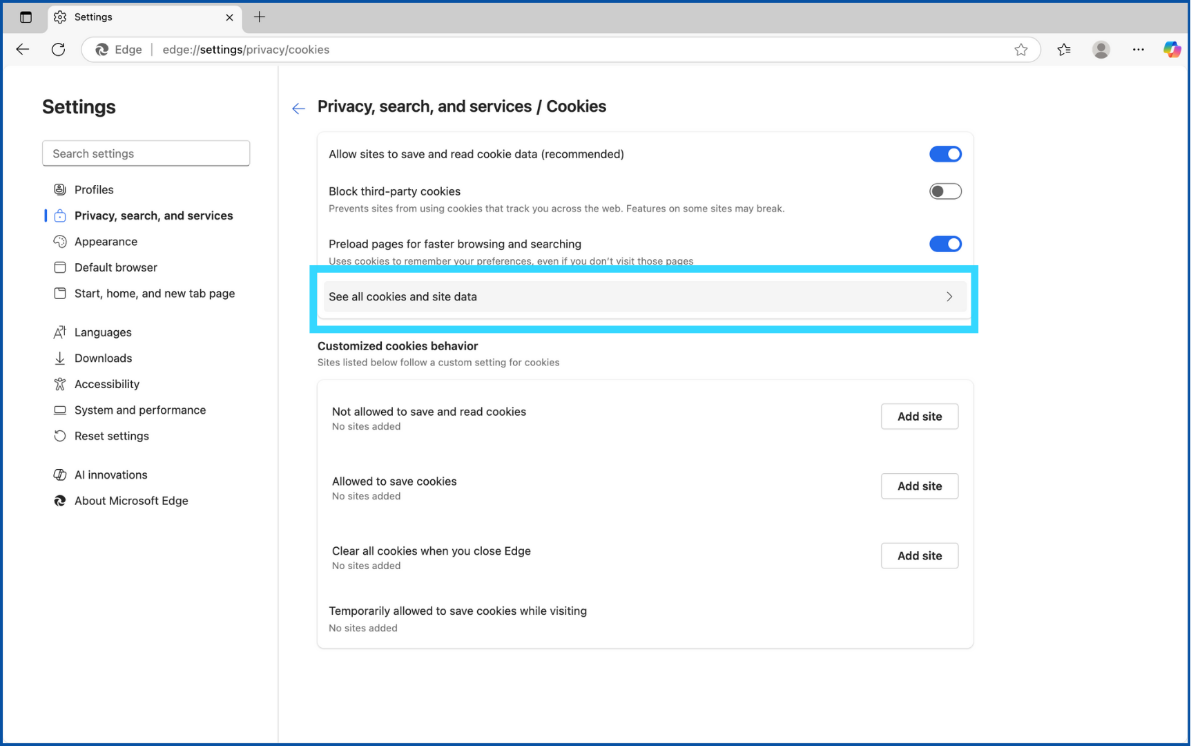 Web Browser Privacy Settings - The NAI: Network Advertising Initiative